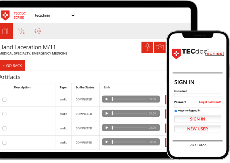 TECDoc Scribe: Revolutionizing Medical Documentation with AI